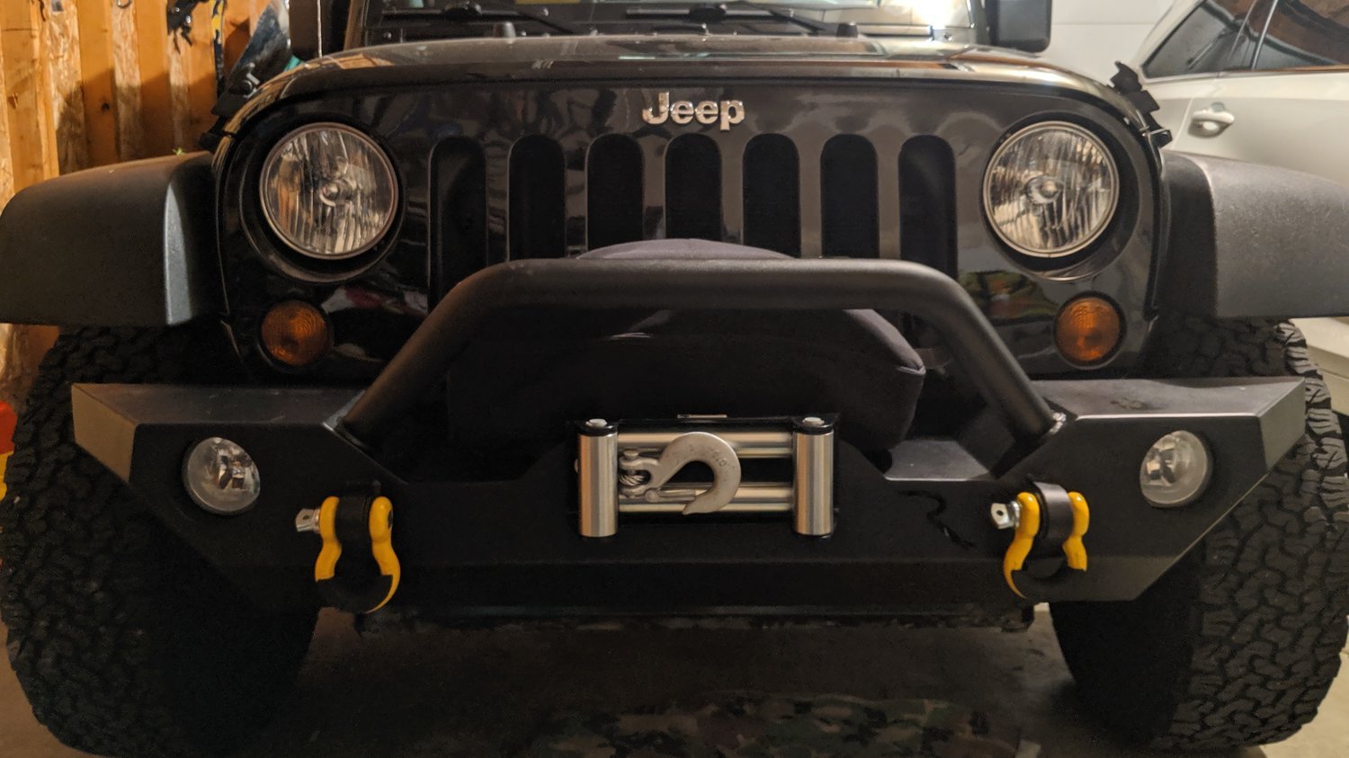 Rampage Products 99306 Rock Rage Front Bumper for 07-23 Jeep Wrangler ...