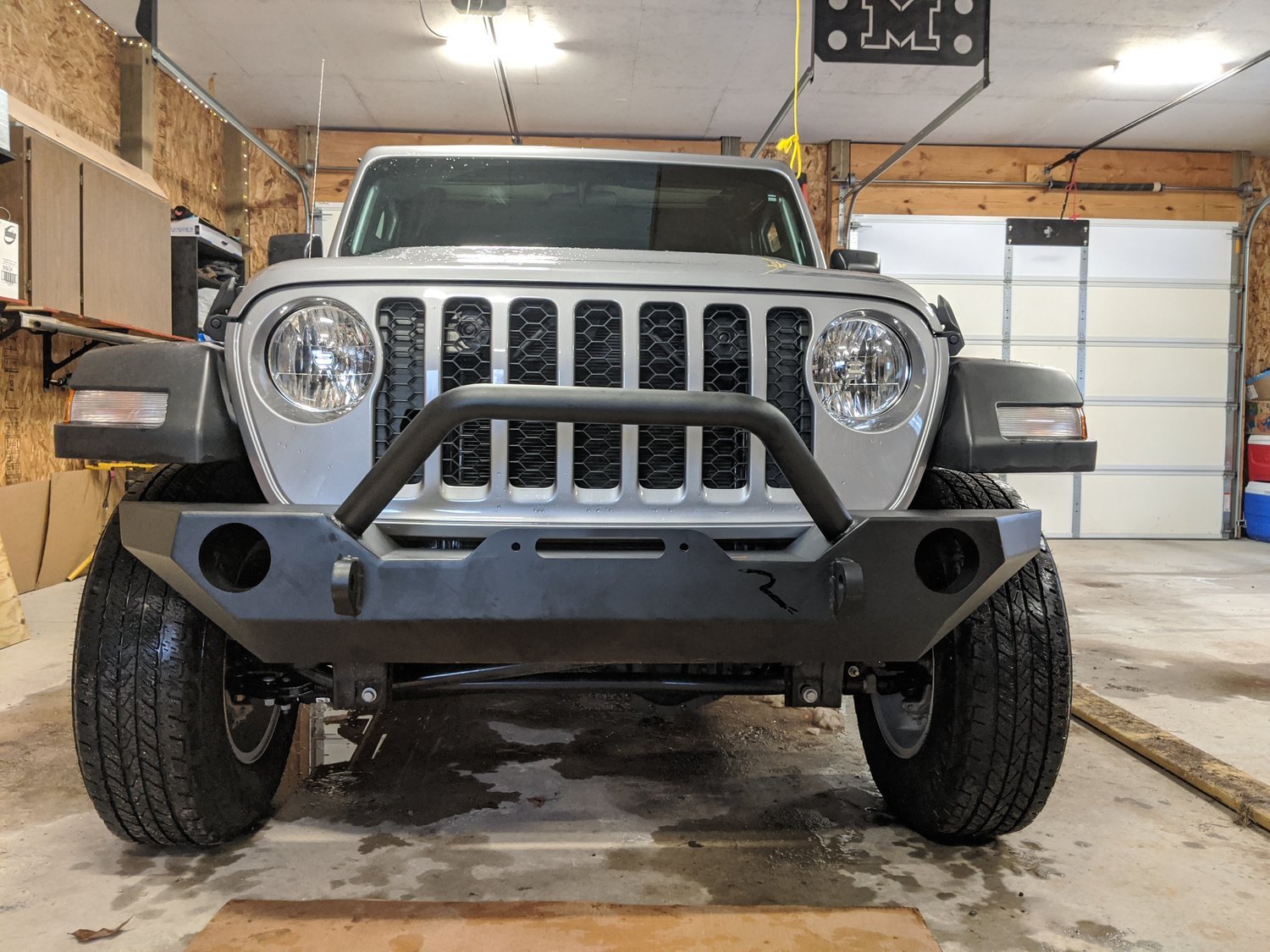 Rampage Products 99306 Rock Rage Front Bumper for 07-23 Jeep Wrangler ...