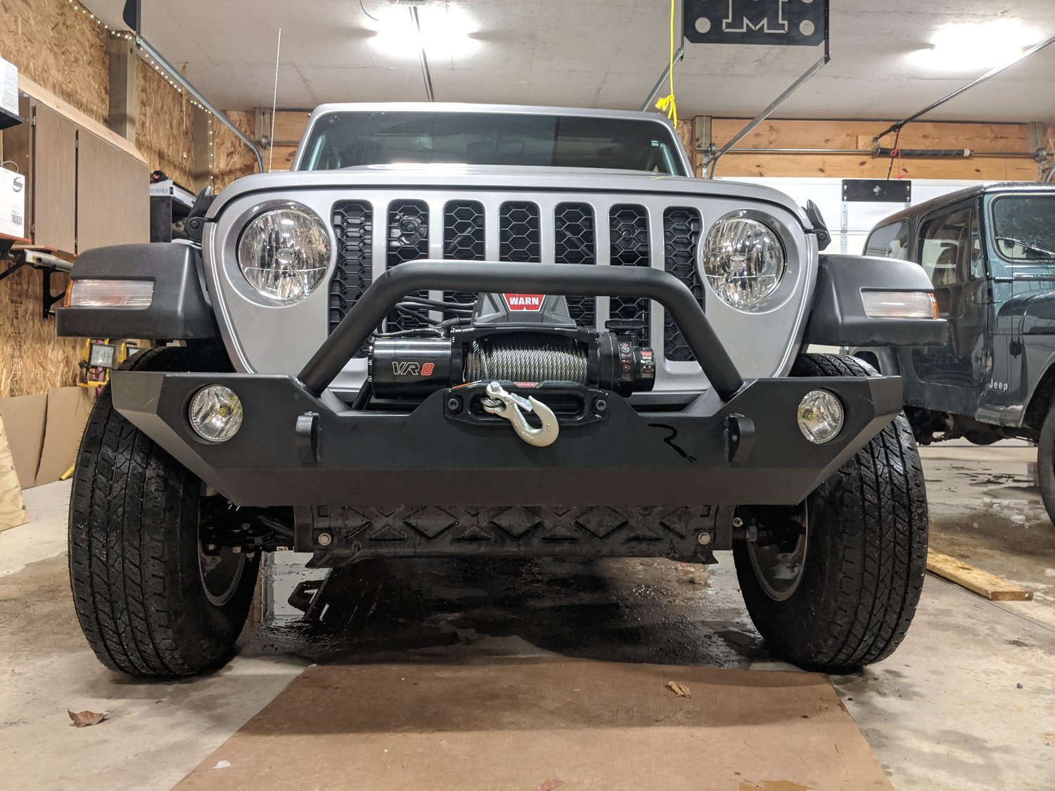 Rampage Products 99306 Rock Rage Front Bumper for 07-23 Jeep Wrangler ...