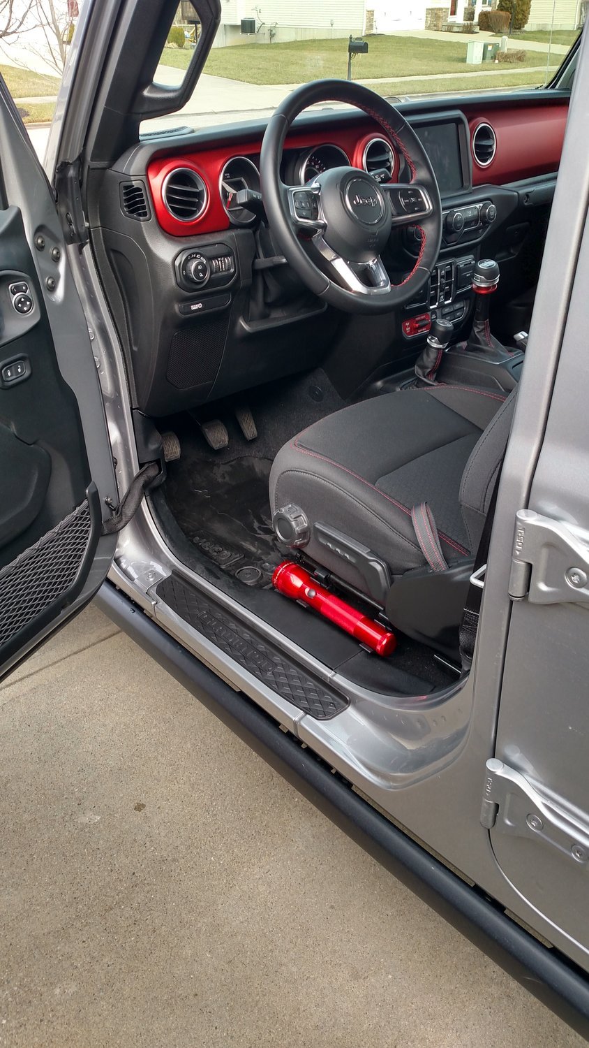 Quadratec Flashlight Holder for 18-22 Jeep Wrangler JL Unlimited ...