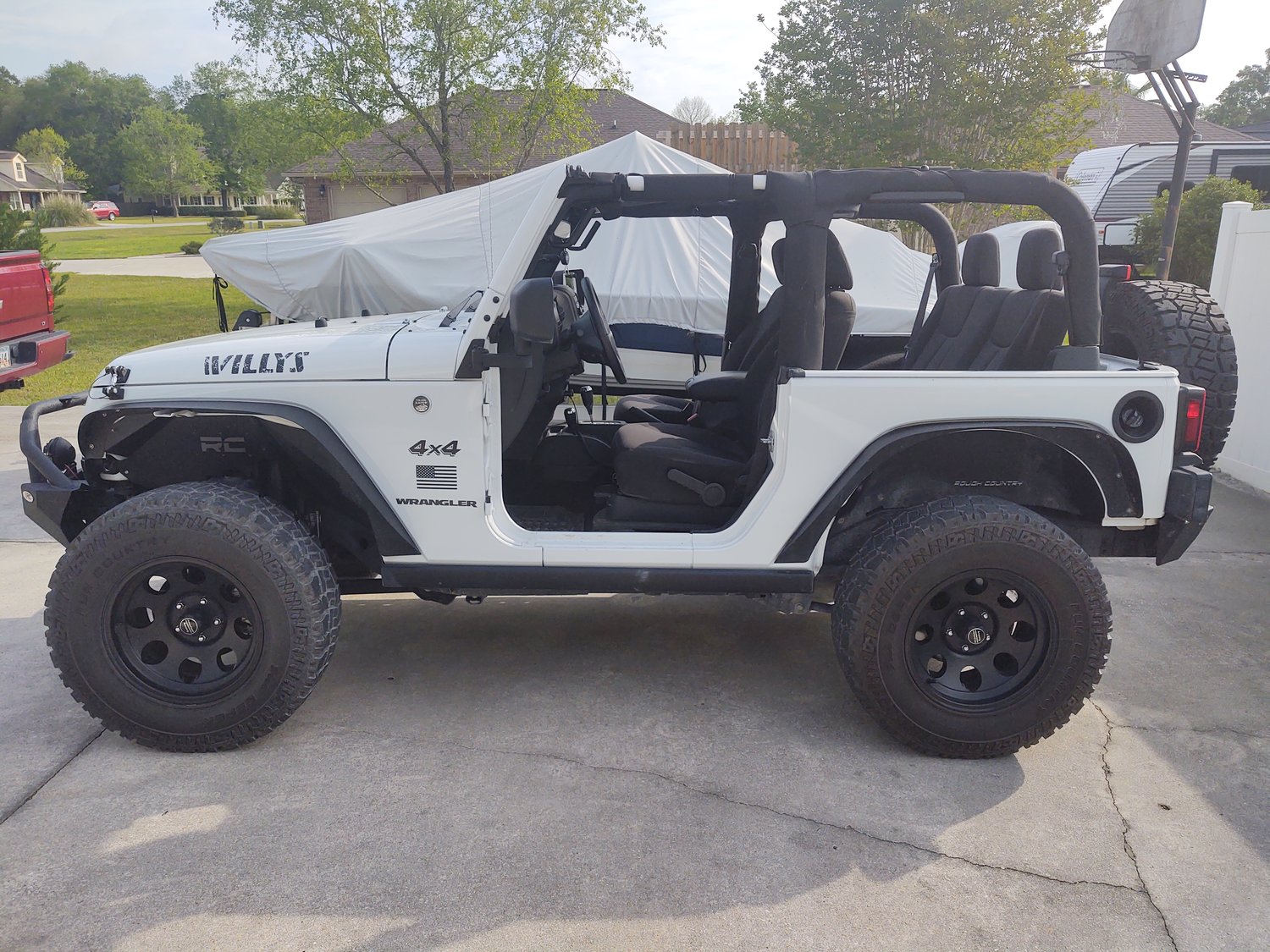 Teraflex 1351500 1.5" Performance Leveling Kit for 07-18 Jeep Wrangler ...