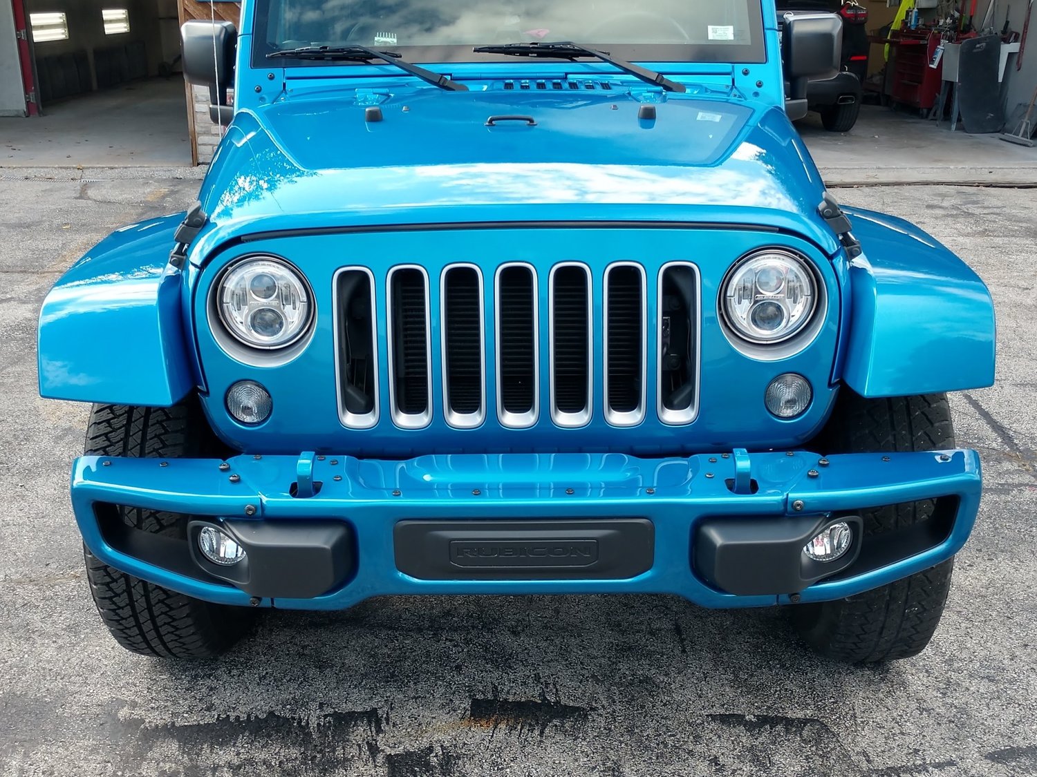 Mopar 82213653AB Rubicon 10th Anniversary Off Road Bumper for 07-18 ...