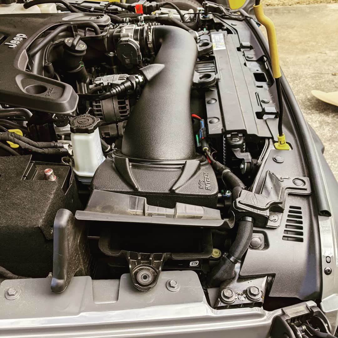 Holley 223-16 Intech Cold Air Intake for 18-20 Jeep Wrangler JL ...