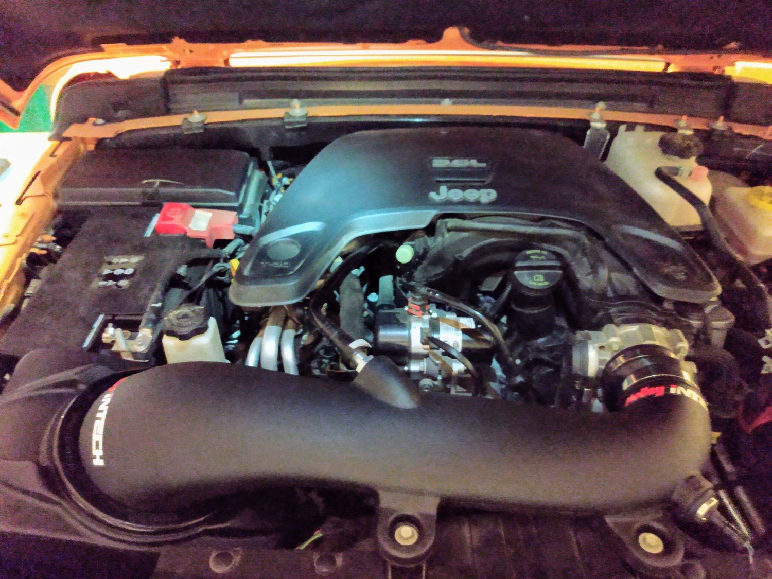 Holley 223-16 Intech Cold Air Intake for 18-20 Jeep Wrangler JL ...