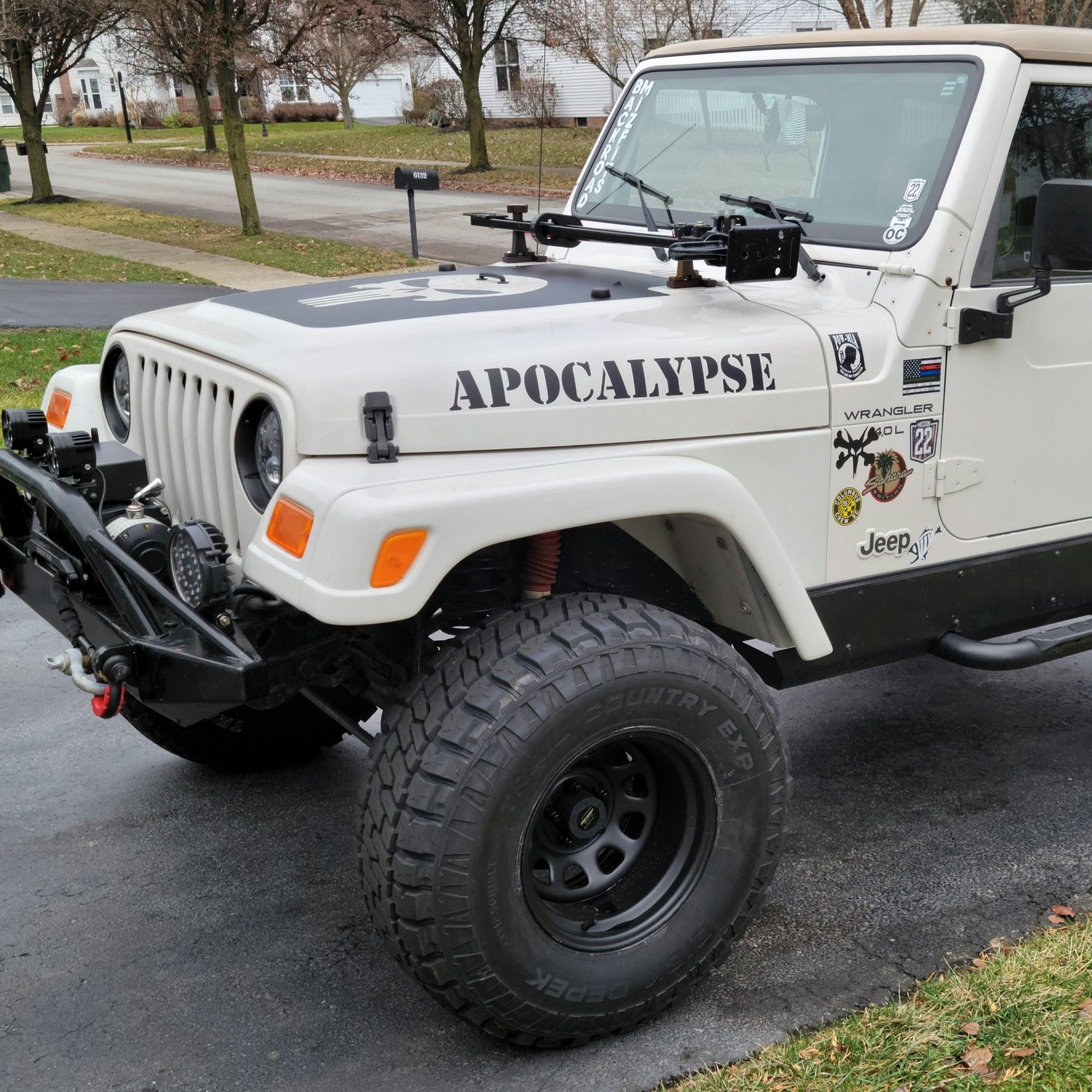 Crown Automotive 55176422K Hood Footman Loop Kit for 97-18 Jeep ...