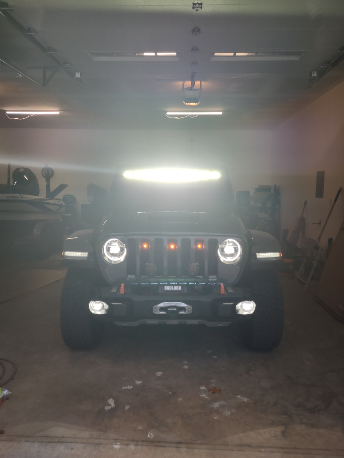 Quadratec LED Interior Mount 50” Stealth Light Bar for 18-23 Jeep ...