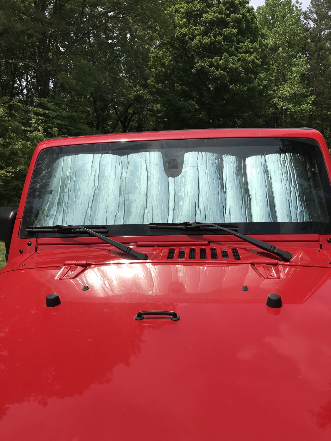 Coverking JP7156Z65 Custom Sunshield for 07-18 Jeep Wrangler JK | Quadratec