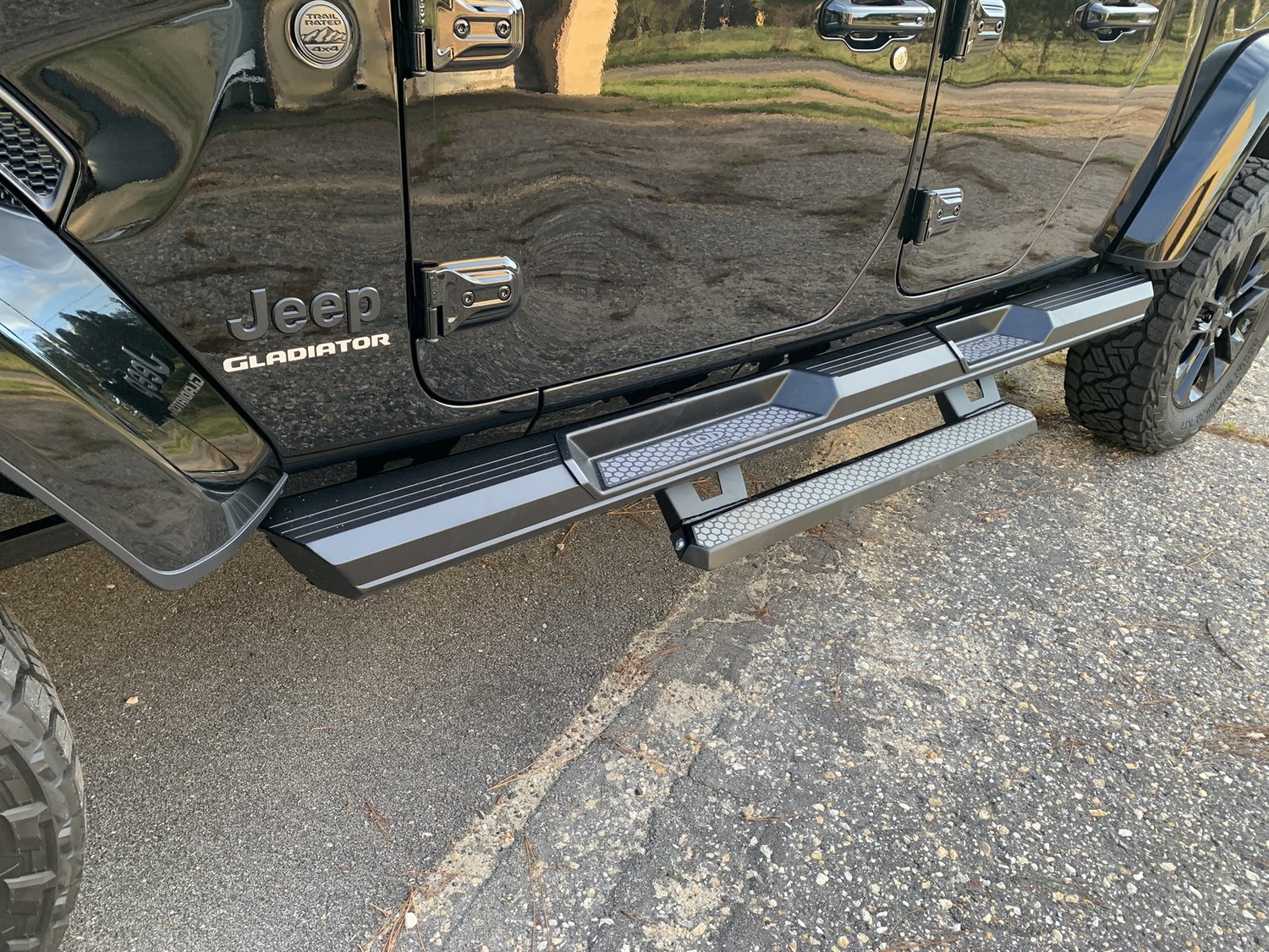 LoD Offroad Armor Lite Drop Step (Pair) for 07-21 Jeep Wrangler JK, JL, & Gladiator JT with ...