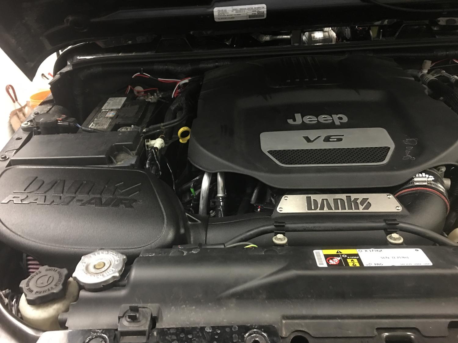 Banks Power Ram-Air Intake System for 12-18 Jeep Wrangler JK with 3.6L ...