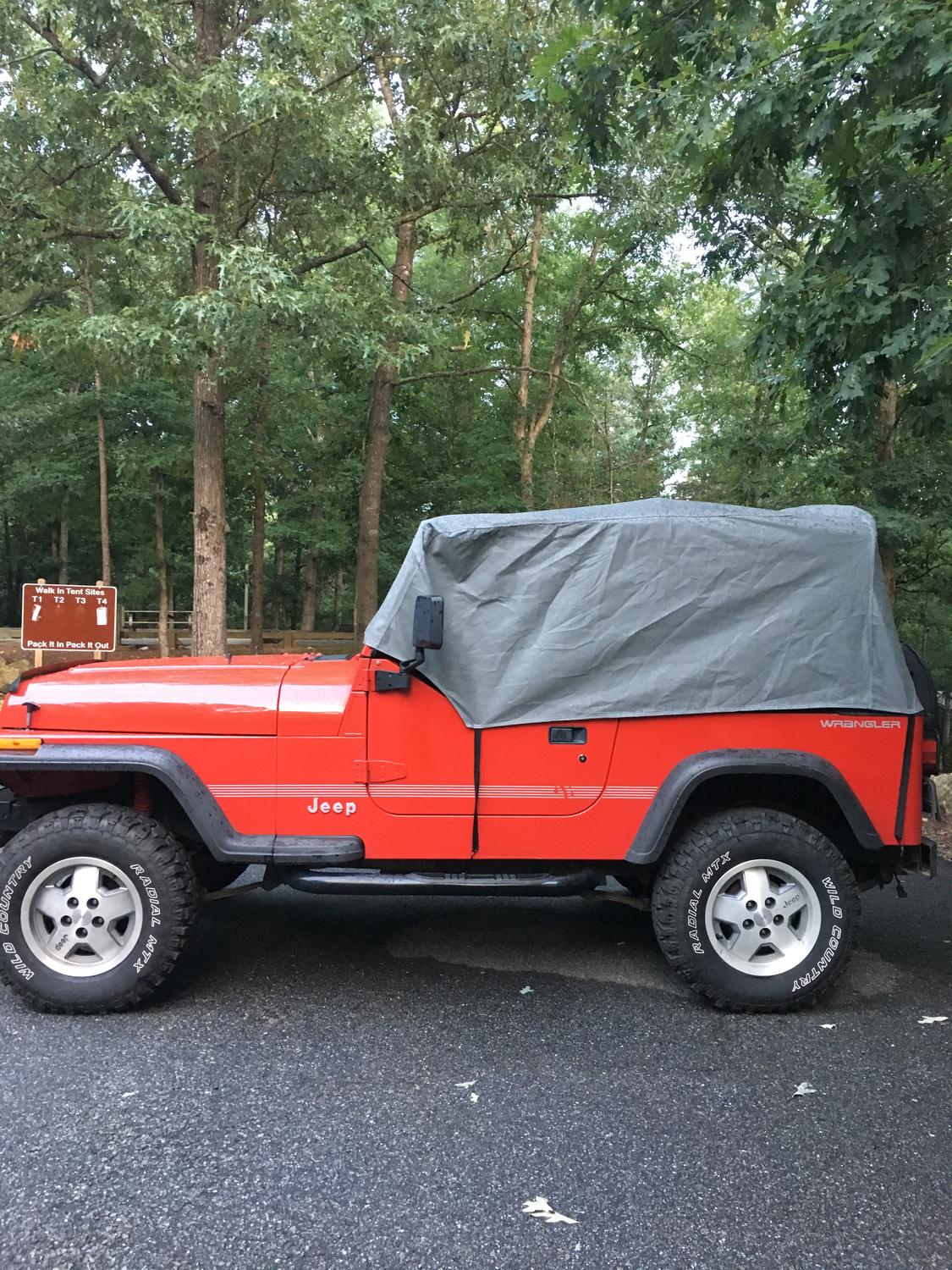 Rampage Products 1261 RMP 4 Layer Cab Cover for 92-06 Jeep Wrangler YJ ...