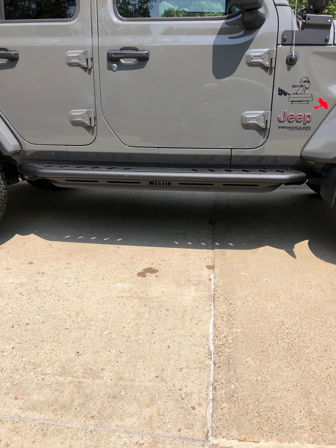 Westin 42-6025 Triple Tube Rock Rails 18-24 Jeep Wrangler JL Unlimited ...