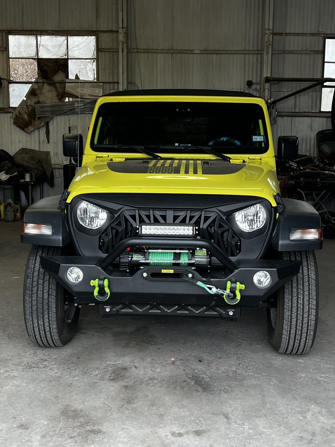 Rampage Products 99306 Rock Rage Front Bumper for 07-23 Jeep Wrangler ...