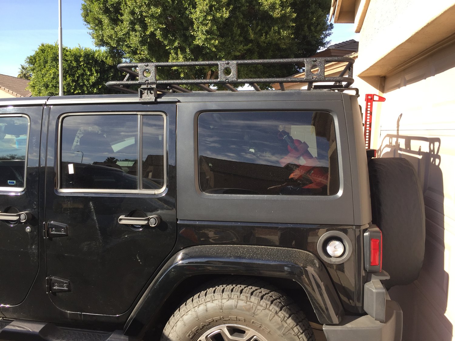 Smittybilt 45454 Defender Roof Rack for 07-17 Wrangler | Quadratec