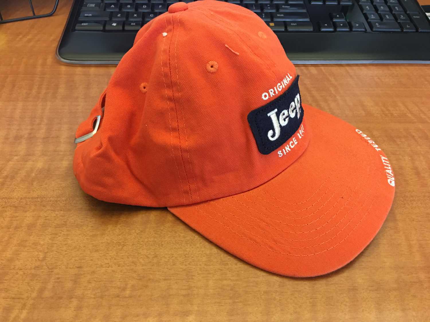 Jeep Merchandise Embroidered Felt Patch Jeep Cap | Quadratec