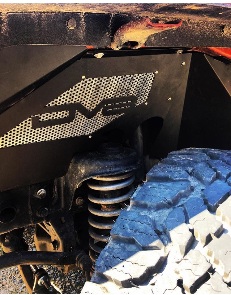 DV8 Offroad Front Inner Fenders for 07-18 Jeep Wrangler JK | Quadratec