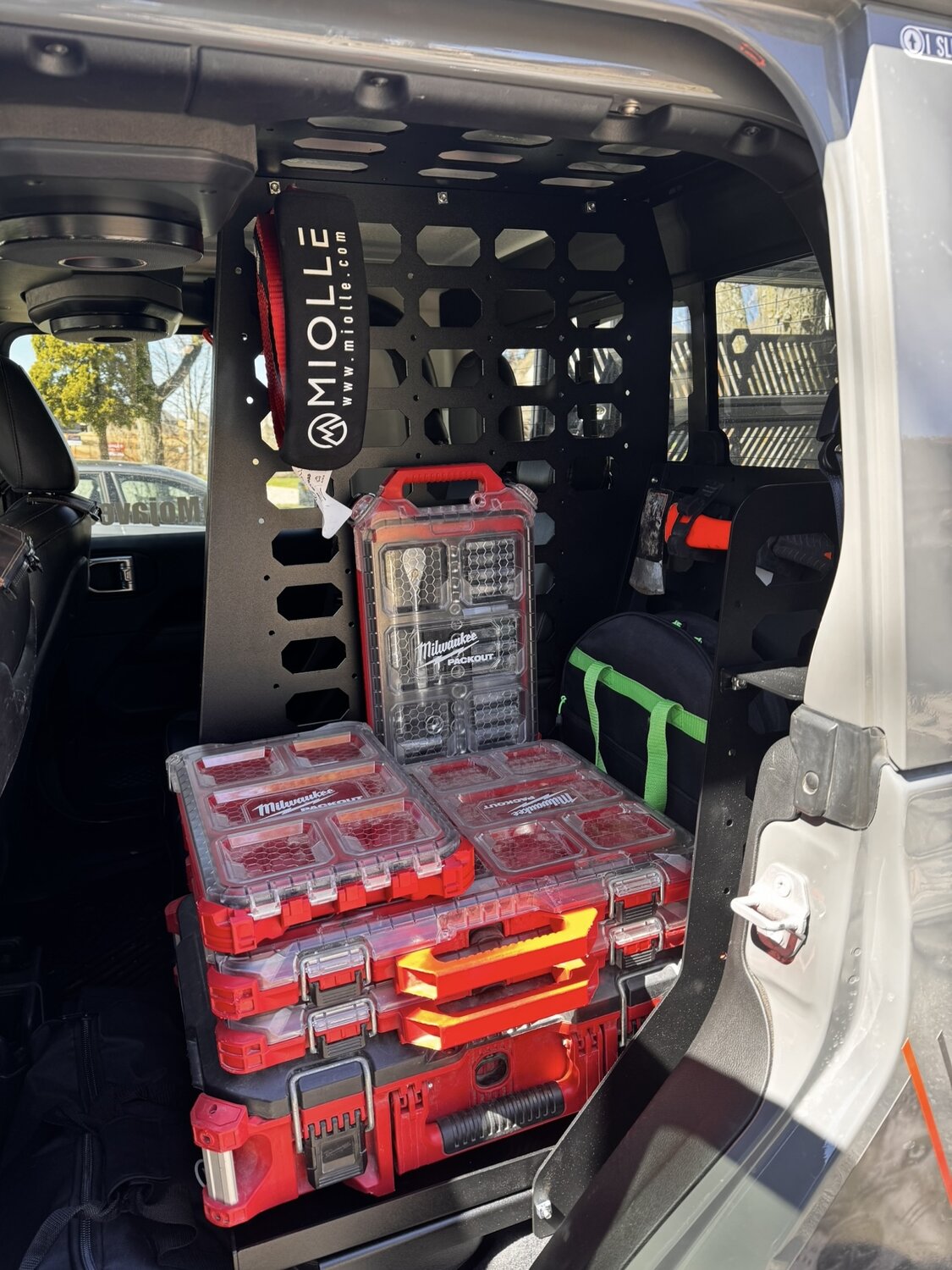 Rock Slide Engineering AC-RR-100-JT4-FTKV Rear Seat Cargo Rack for 20 ...