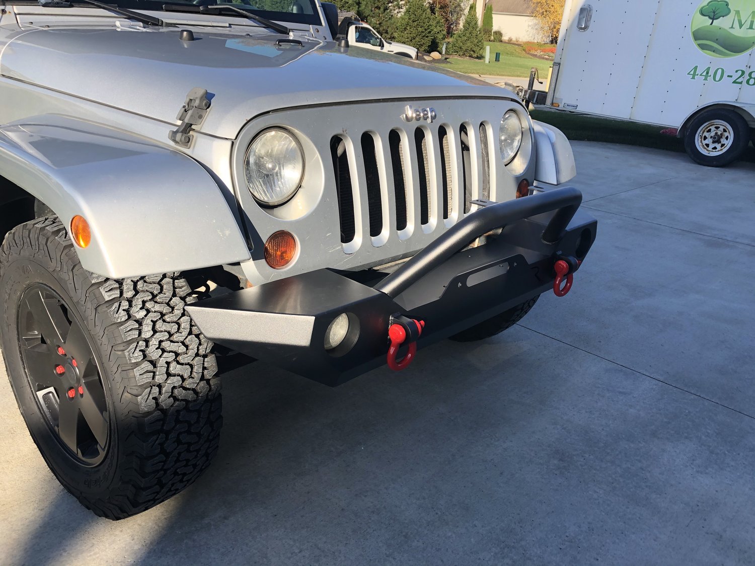 Rampage Products 99306 Rock Rage Front Bumper for 07-23 Jeep Wrangler ...