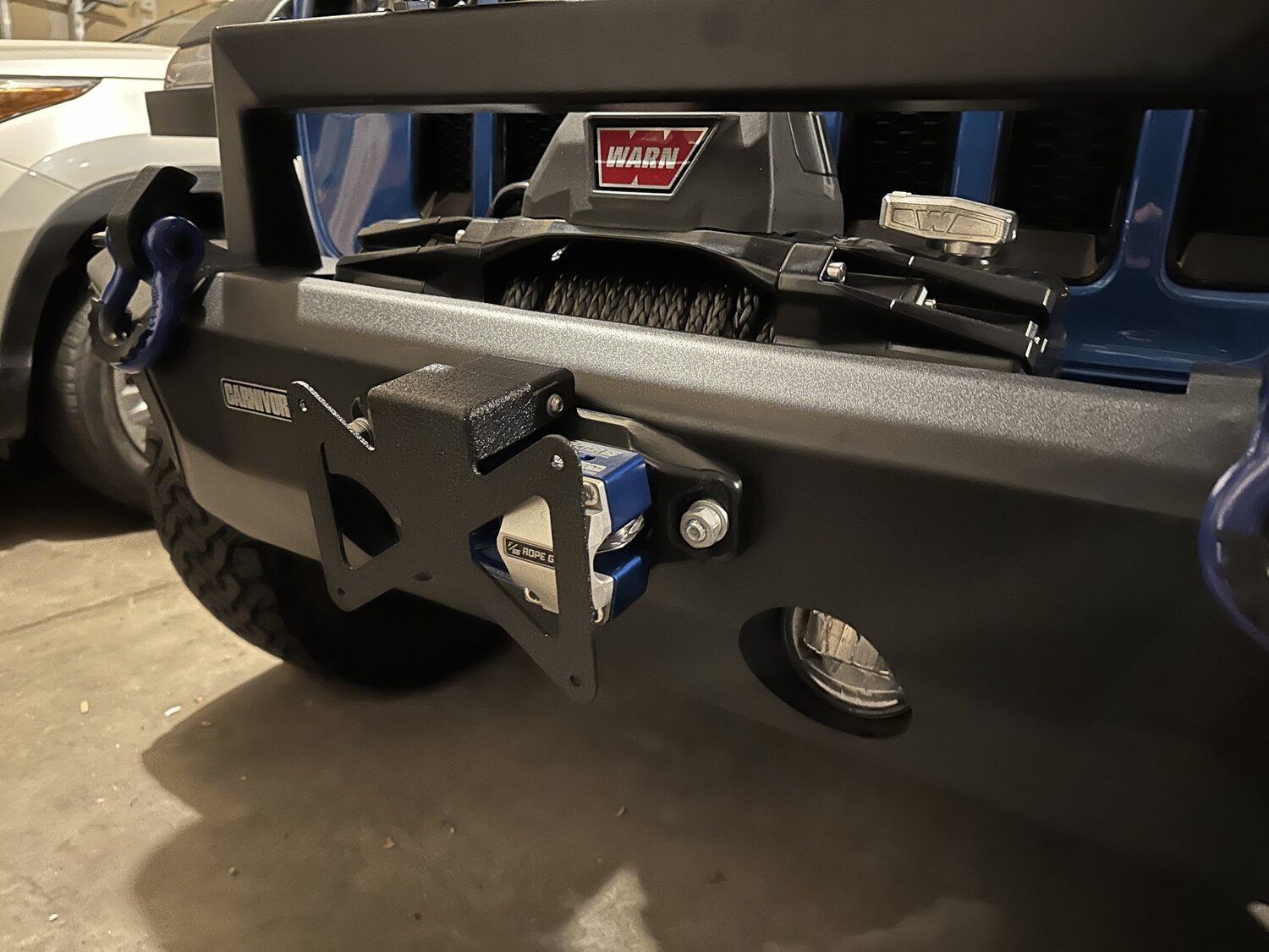 Fishbone Offroad FB21098 Hawse Fairlead License Plate Mount | Quadratec