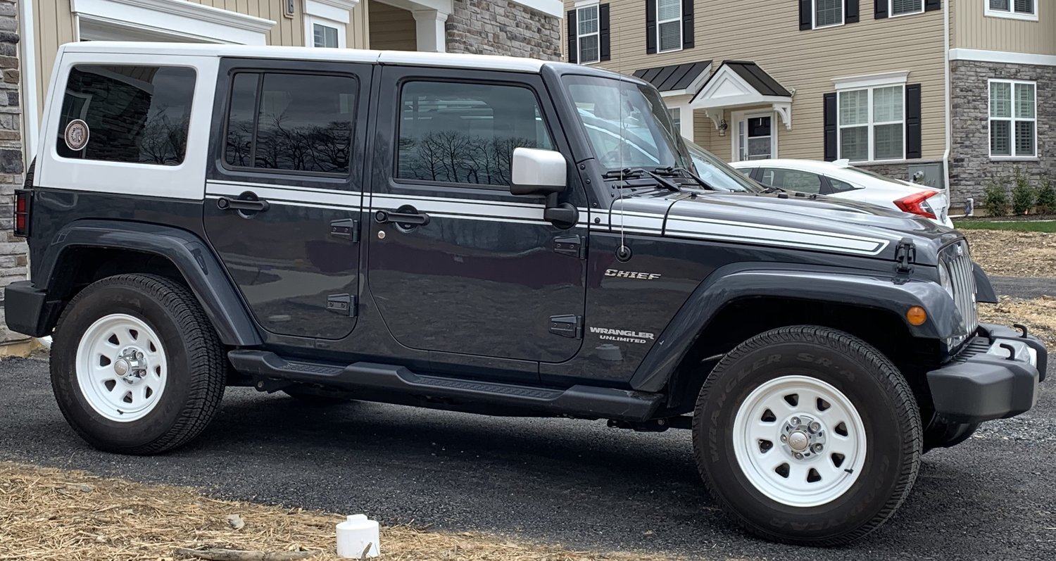 Quadratec CJ Retro Alloy Wheel for 07-24 Jeep Wrangler JK, JL and ...