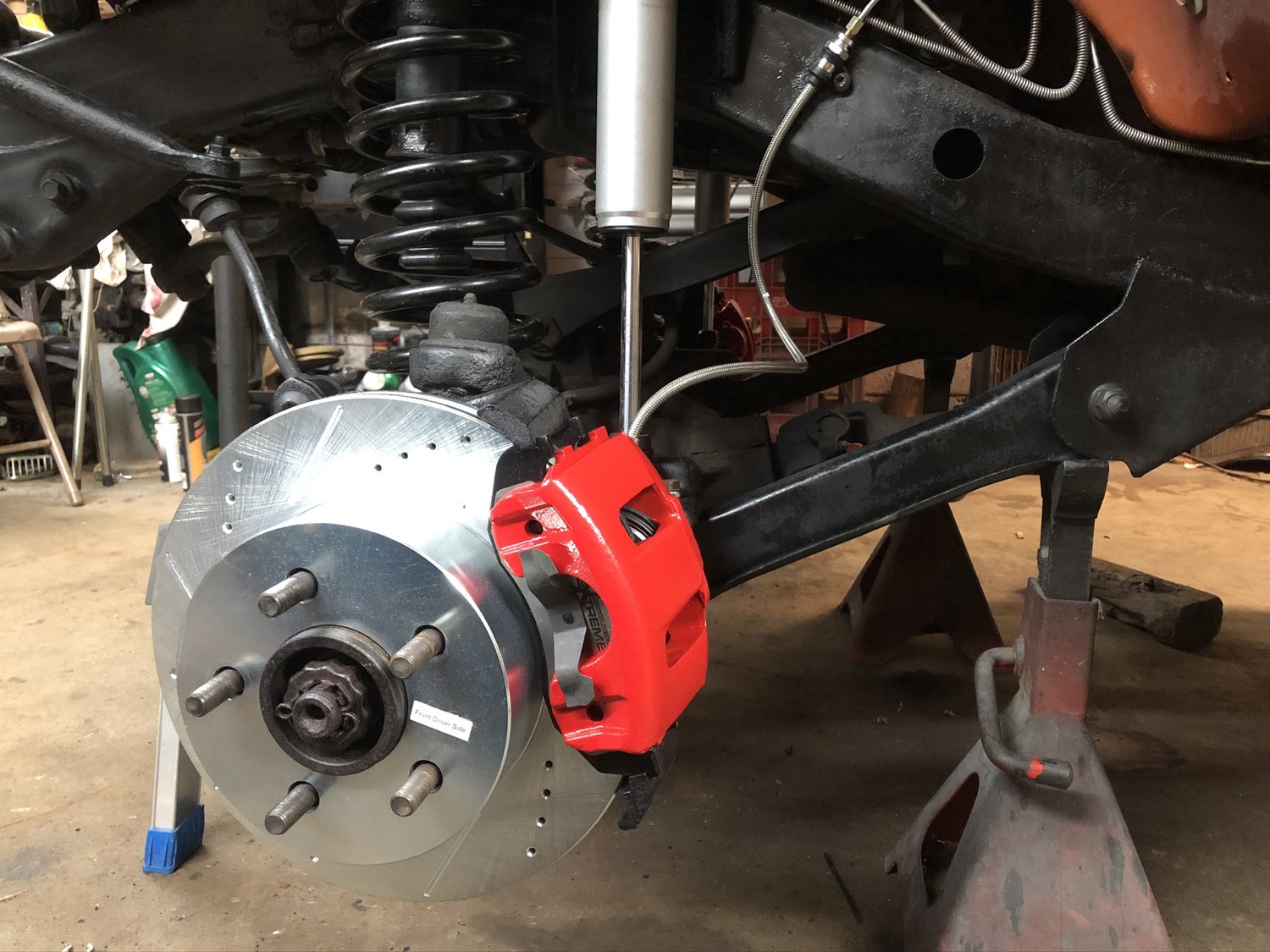 Classic Tube JE1043 Pre-Formed Stainless Steel Brake Line Kit for 97-06 ...