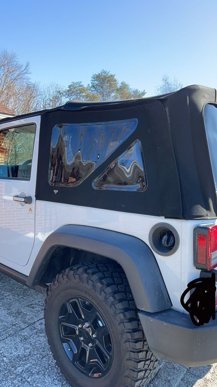 MasterTop Complete Replacement Soft Top Window Kits for 07-18 Jeep ...