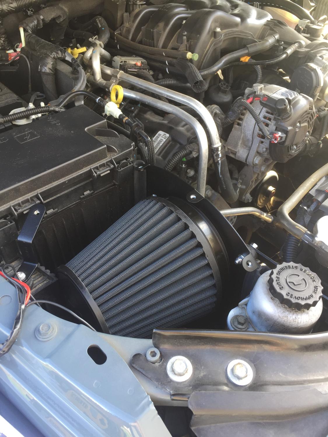 K&N 71-1566 71 Series Blackhawk Induction Air Intake for 12-18 Jeep ...