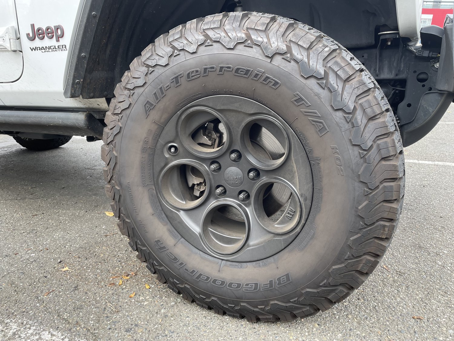 AEV 20403011AA Savegre II Wheel in Matte Black for 18-20 Jeep Wrangler ...