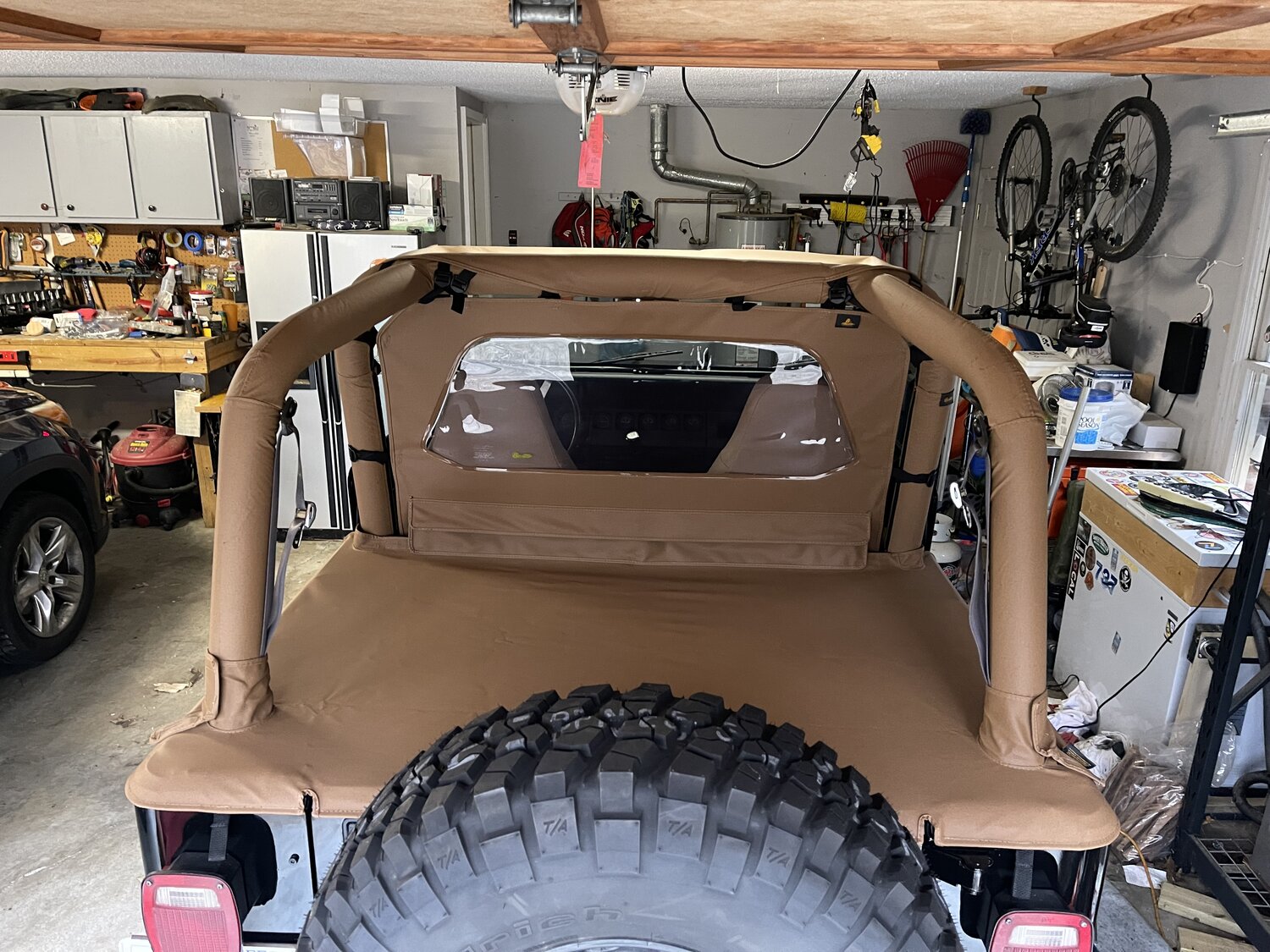 Bestop Strapless Bikini Top, Windjammer & Duster Deck Cover Combo for ...