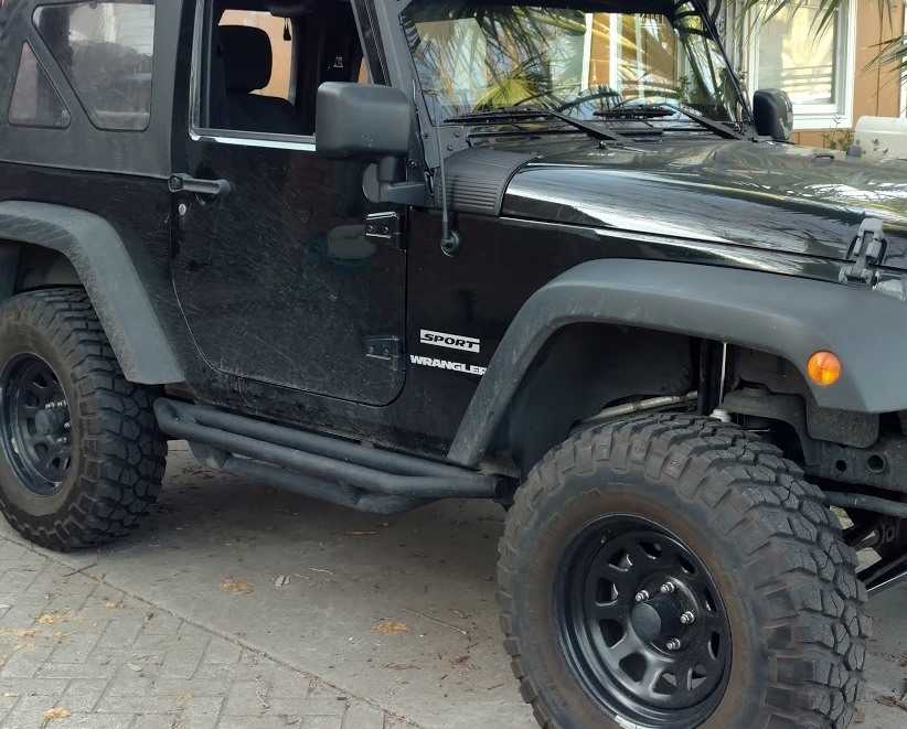 Rugged Ridge 11504.21 Side Armor Guards for 07-18 Jeep Wrangler JK 2 ...