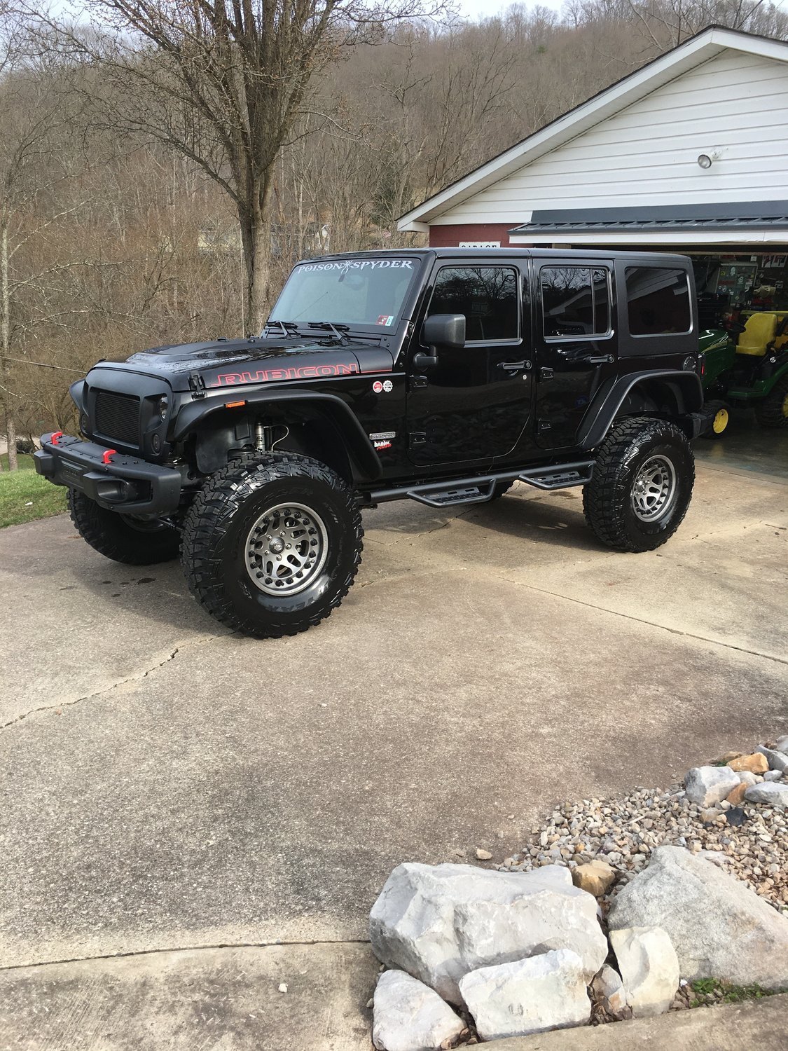 Hutchinson Wheels Rock Monster Wheels in Argent for 07-22 Jeep Wrangler ...