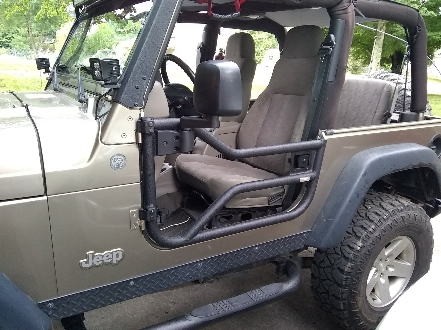 Rugged Ridge 11509.20 Tube Door Set for 97-06 Jeep Wrangler TJ ...