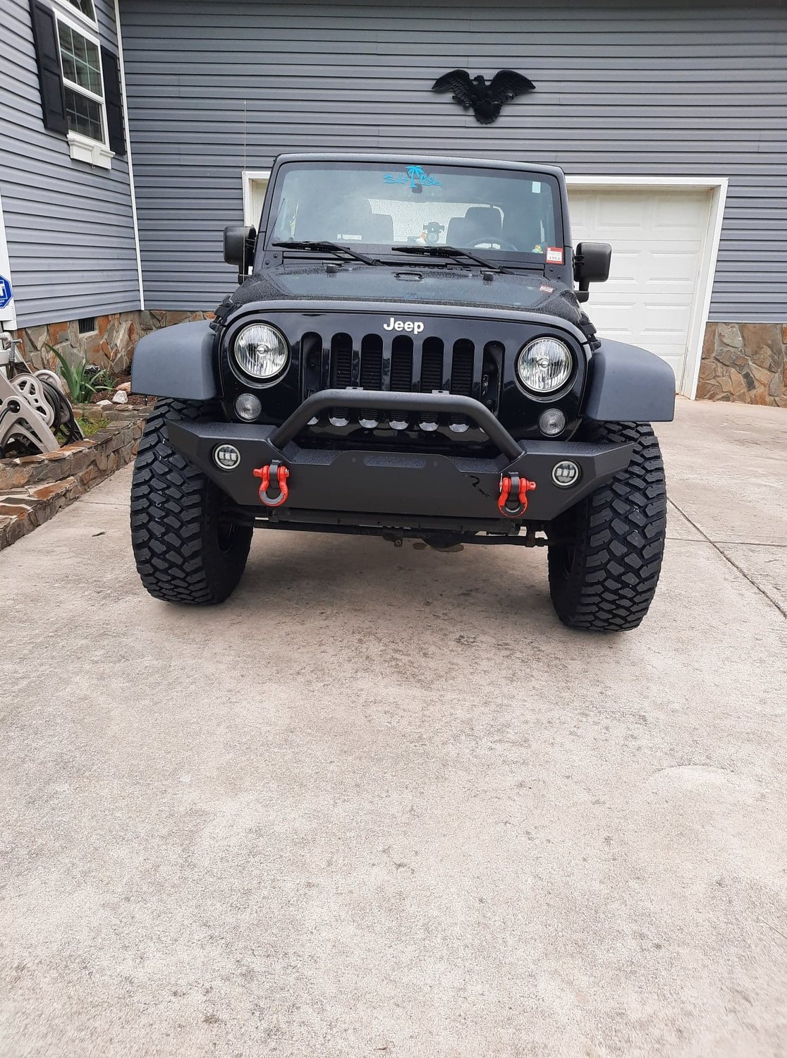 Rampage Products 99306 Rock Rage Front Bumper for 07-23 Jeep Wrangler ...