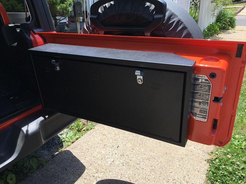 Tuffy 349-01 Tailgate Lock Box for 18-22 Jeep Wrangler JL | Quadratec