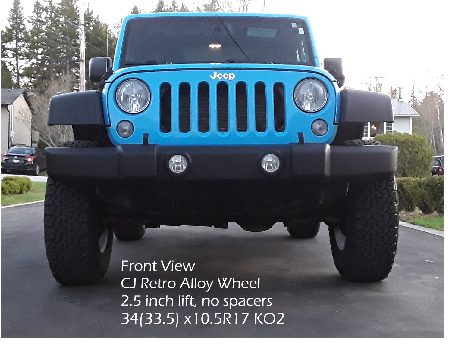 Quadratec CJ Retro Alloy Wheel for 07-24 Jeep Wrangler JK, JL and ...