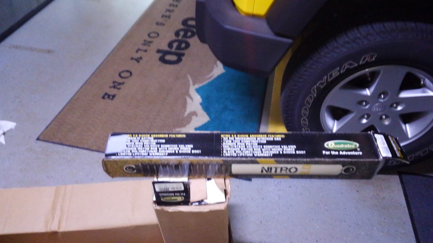 Quadratec Maximum Duty Hydro 7.0 Shock Kit for 07-18 Jeep Wrangler JK ...