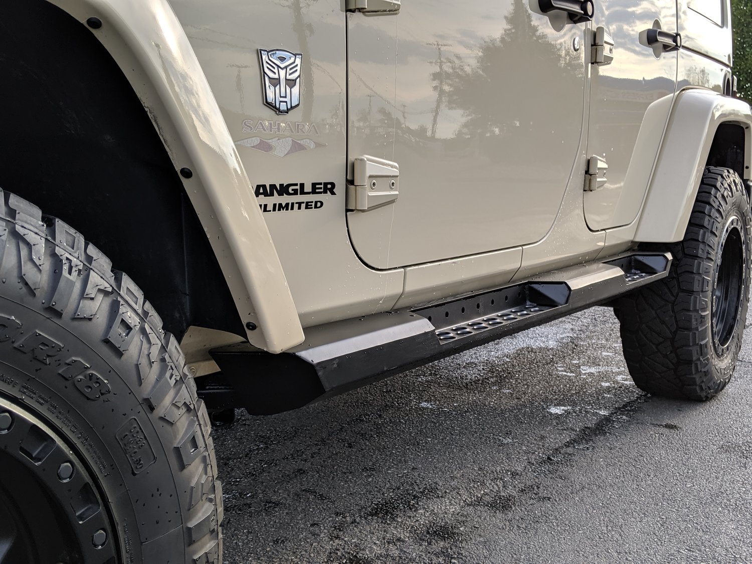 LoD Destroyer Series Rock Sliders for 07-18 Jeep Wrangler JK Unlimited ...