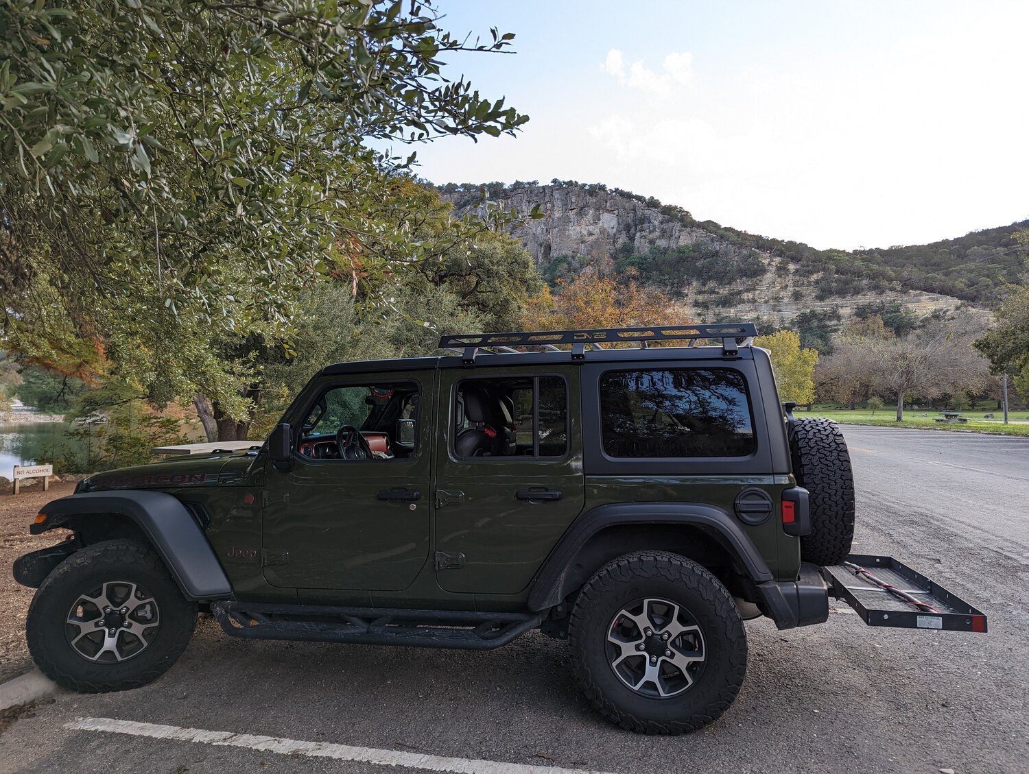 DV8 Offroad Roof Rack For 07-18 Jeep Wrangler JKU, 18-21 Wrangler JL ...