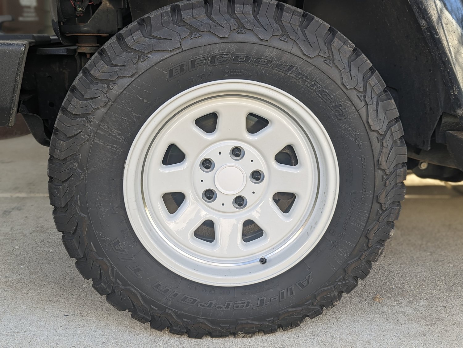 Quadratec CJ Retro Alloy Wheel for 07-24 Jeep Wrangler JK, JL and ...