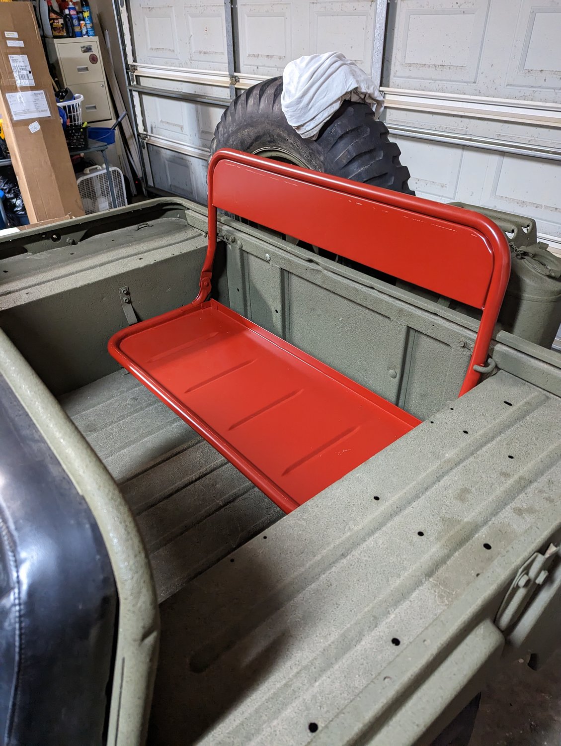 OMIX 12011.18 Seat Frame Rear for M38A1 | Quadratec