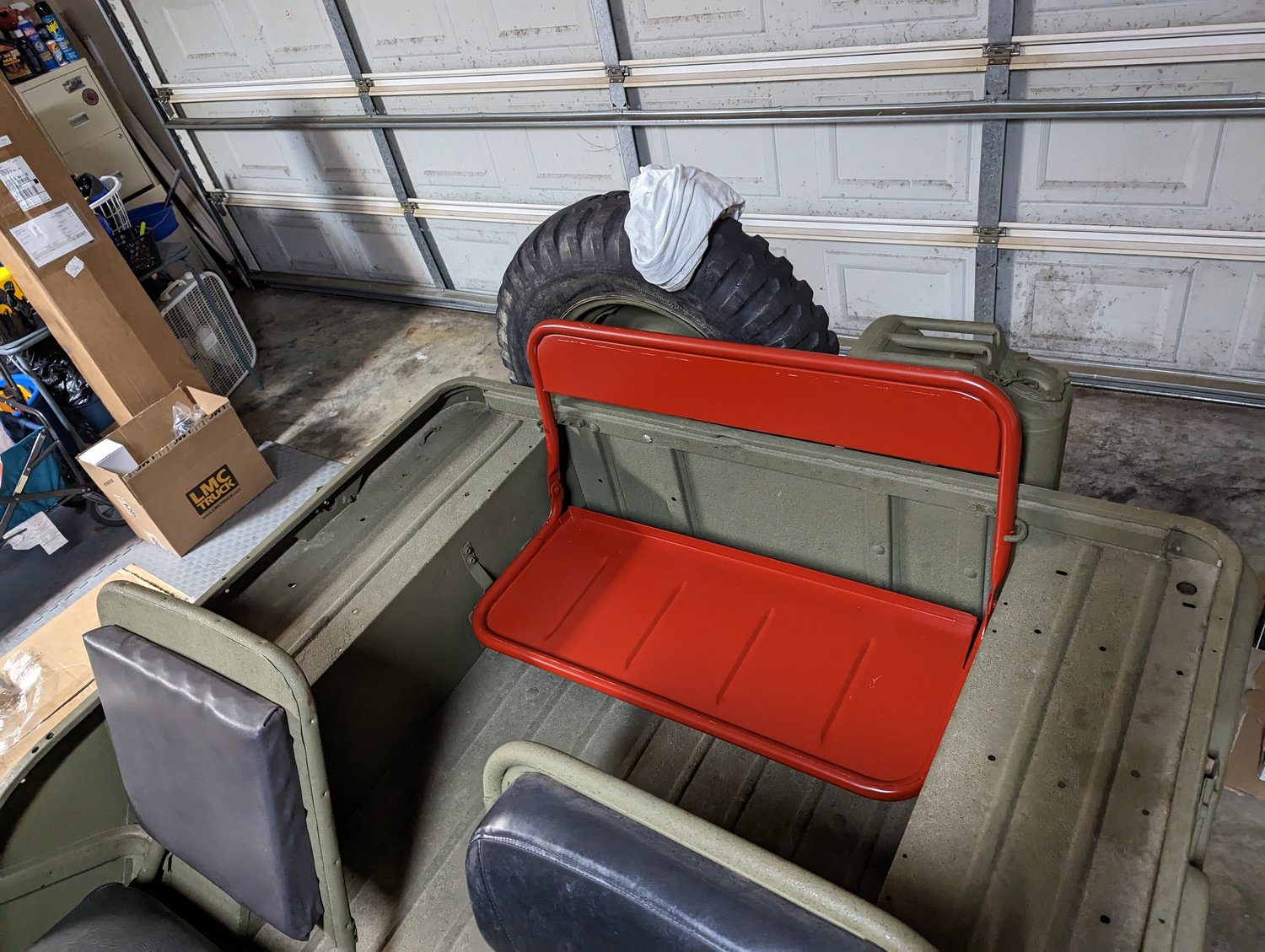 OMIX 12011.18 Seat Frame Rear for M38A1 | Quadratec