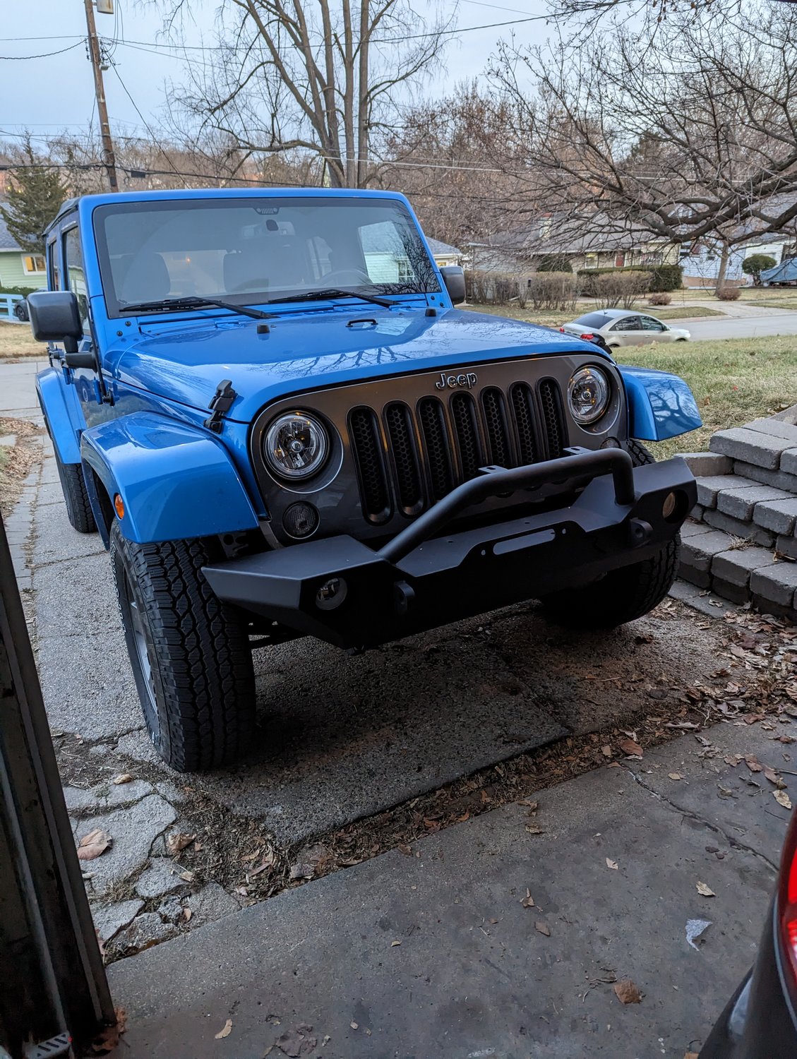 Rampage Products 99306 Rock Rage Front Bumper for 07-23 Jeep Wrangler ...