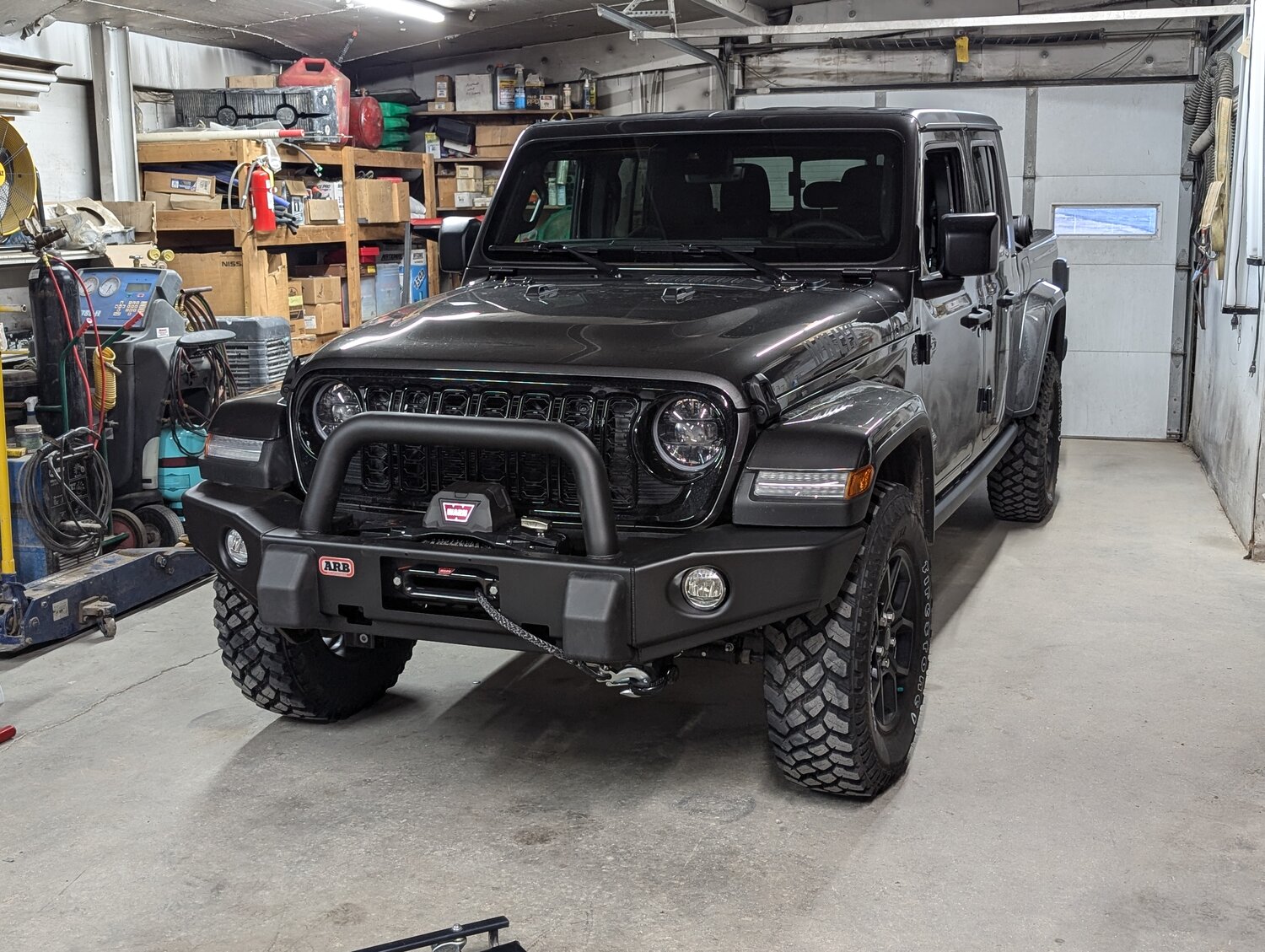 ARB 3450440 Deluxe Classic Front Bumper for 18-22 Jeep Wrangler JL ...