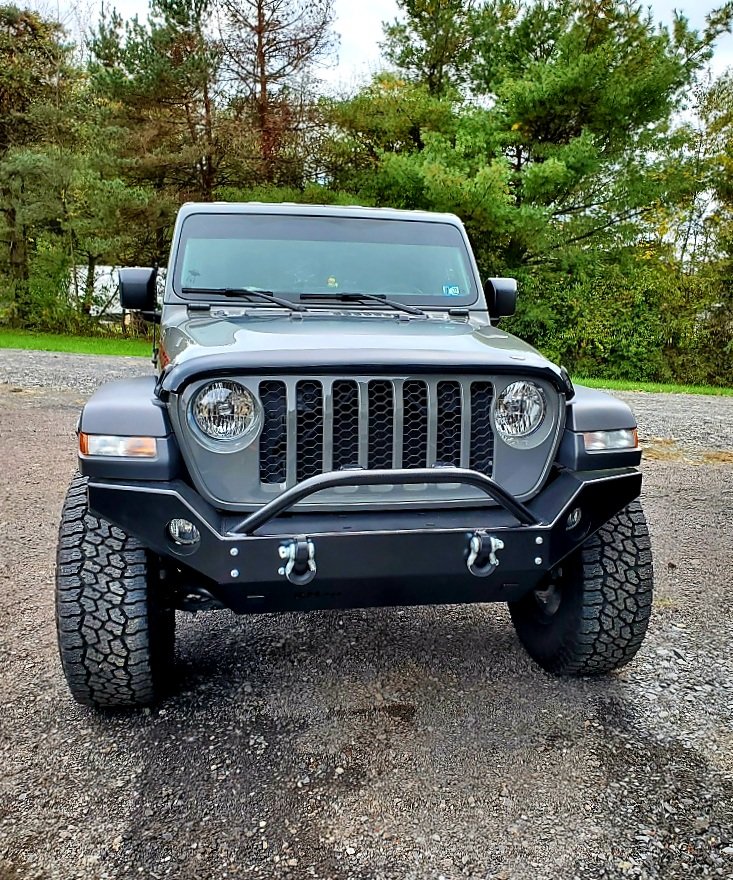 Rock Hard 4X4 Patriot Series Front Full Width Bumper for 18-20 Jeep ...
