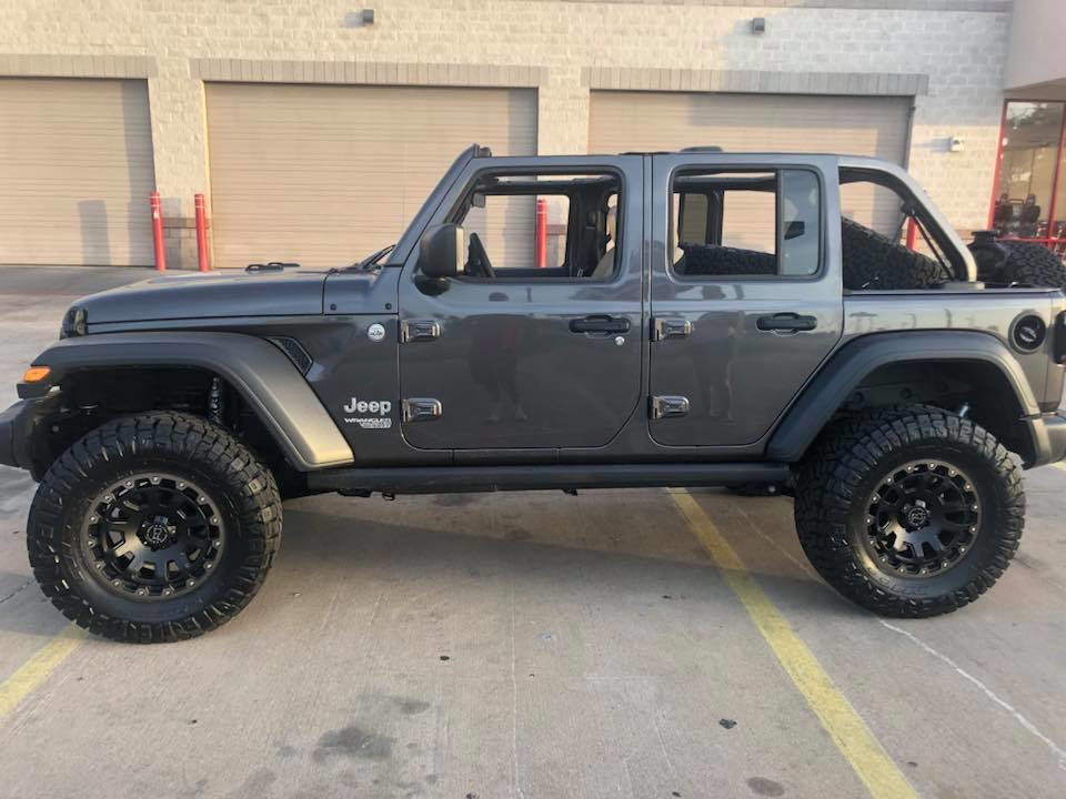 Black Rhino Razorback Wheel for 07-20 Jeep Wrangler JL, JK & Gladiator ...