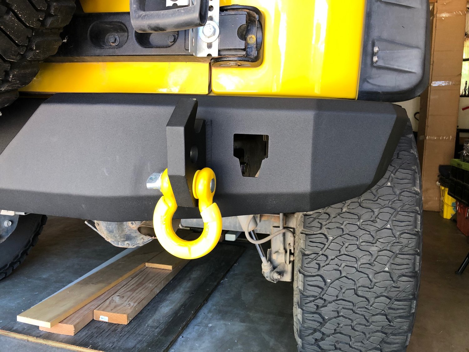 Rugged Ridge 11540.34 HD Rear Bumper for 07-18 Jeep Wrangler JK | Quadratec