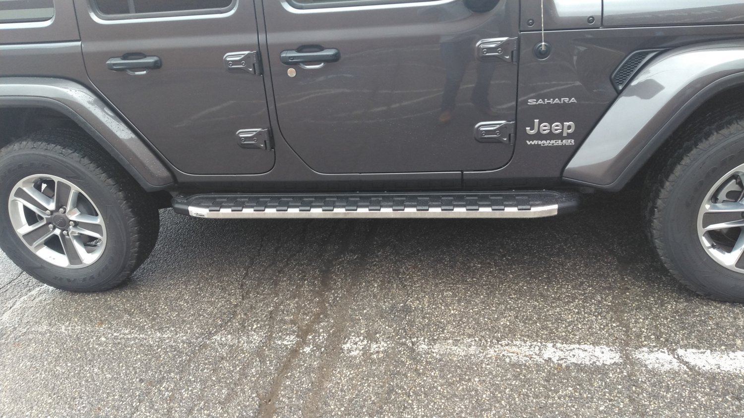 Romik REC Series Running Boards for 18-21 Jeep Wrangler JL Unlimited ...