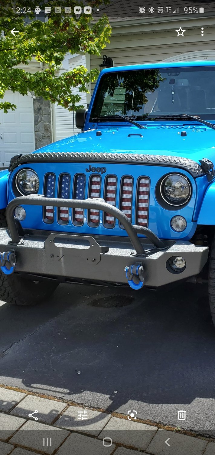 Rugged Ridge 11651.17 Body Armor Hood Guard in Black for 07-18 Jeep ...