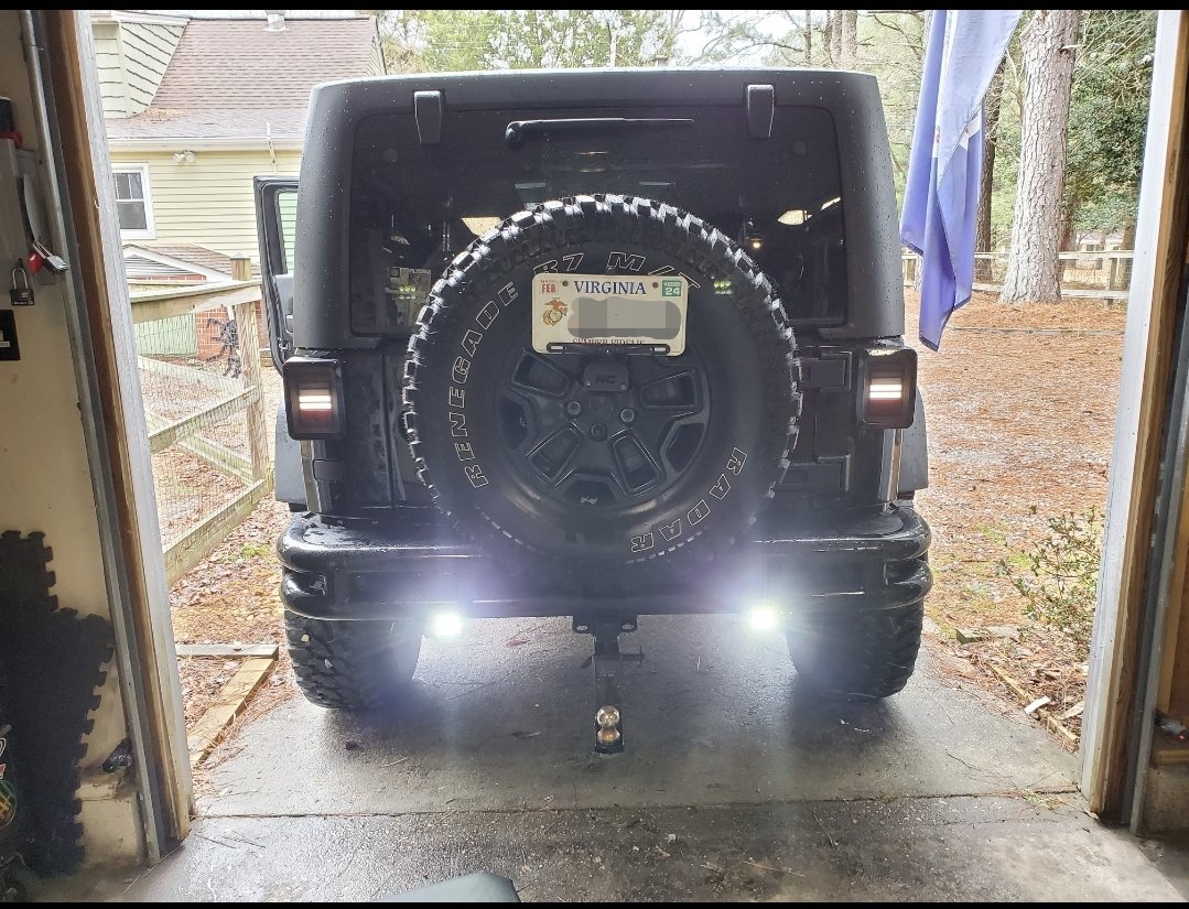 Quadratec 3" LED Backup Light Kit for 07-18 Jeep Wrangler JK | Quadratec