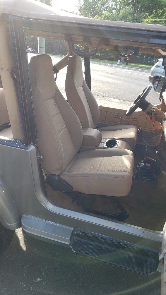 Bestop TrailMax II Sport Front Seats in Fabric for 76-06 Jeep CJ-5,CJ-7 ...