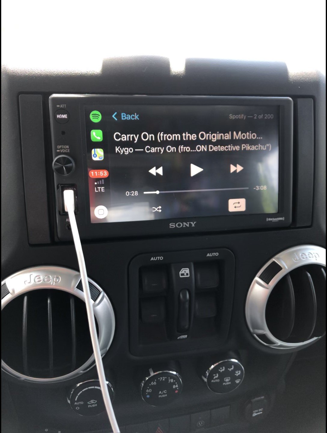 Sony XAV-AX1000 Media Receiver | Quadratec